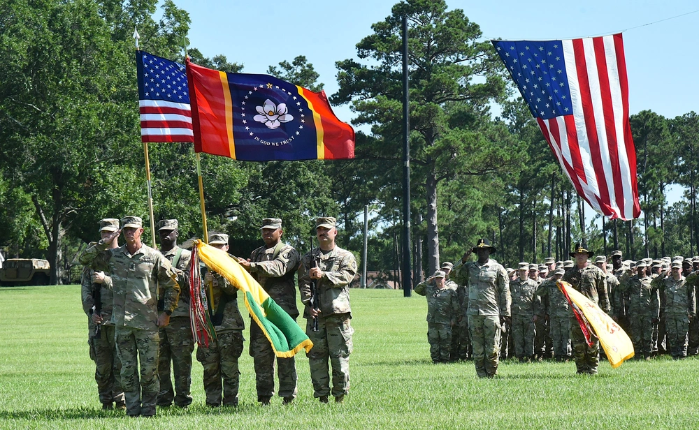 DVIDS - Images - 155th ABCT Change of Responsibility Ceremony at Camp Shelby on July 20, 2025 ...