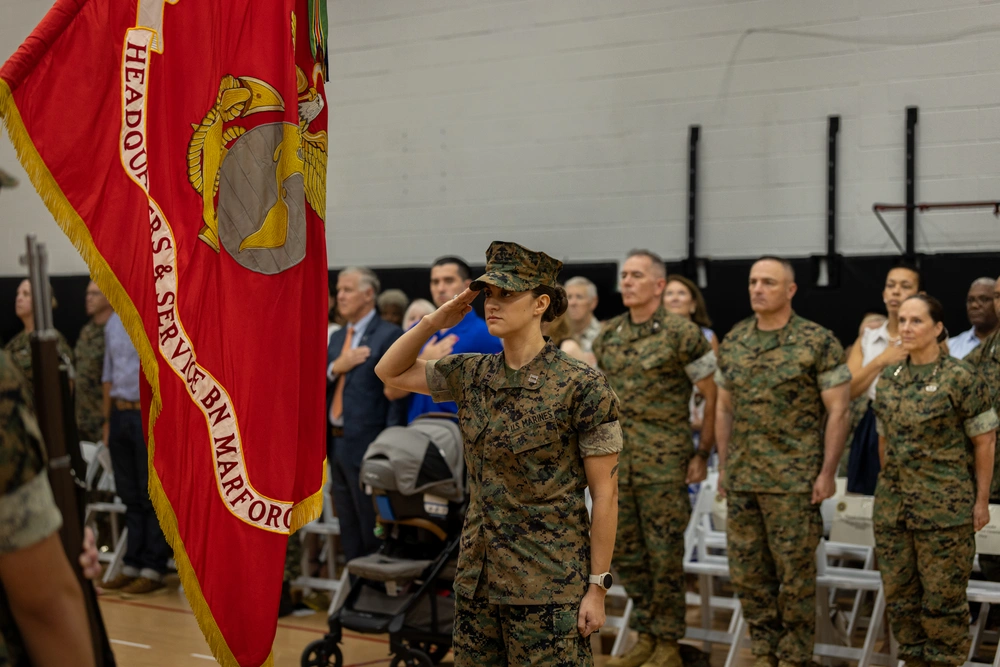 DVIDS - Images - MARFORCOM HQSVCBN Change of Command ceremony [Image 5 ...