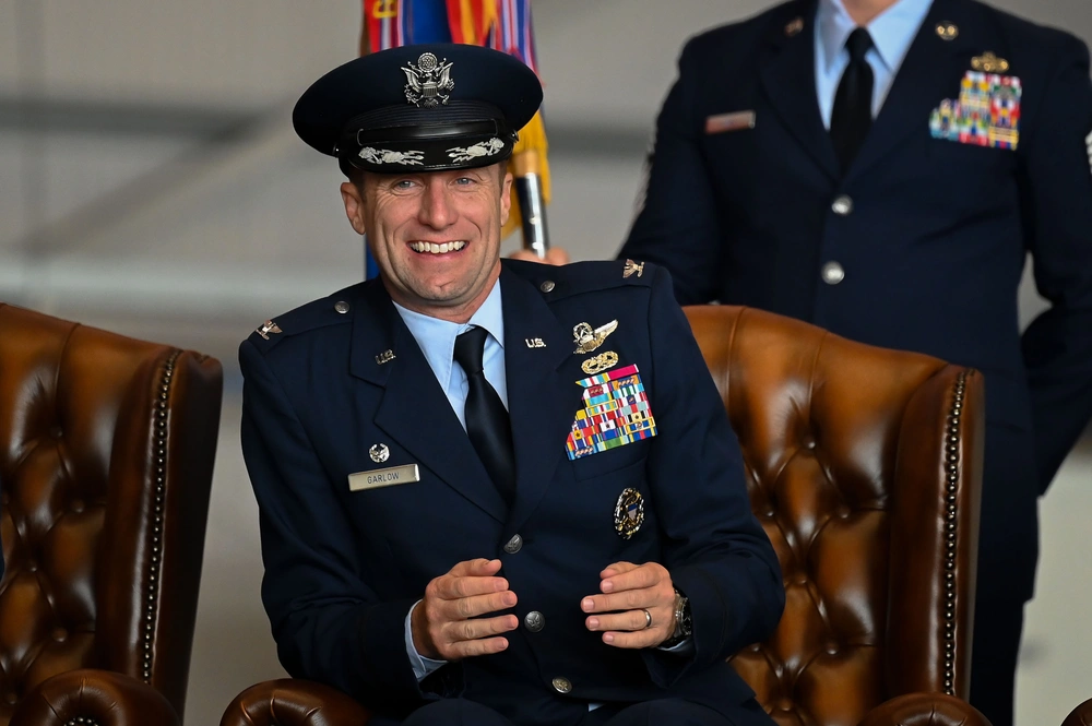 DVIDS - Images - 100th ARW Change of Command: Welcoming Col. Steven Byrum [Image 2 of 11]