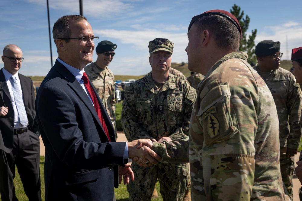 DVIDS - Images - 10th SFG(A) visited by Colby Jenkins, U.S. Assistant ...