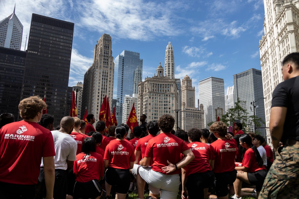DVIDS - Images - Marine Corps Recruiting Station Chicago's All Hands ...