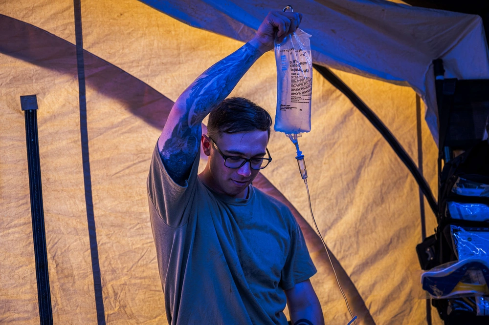 DVIDS - Images - Airmen participate in medical training as part of ...
