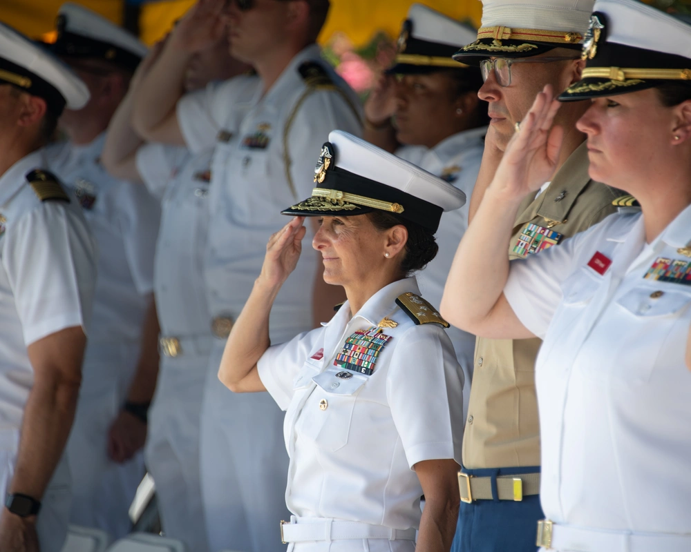 DVIDS - Images - USNA 2nd Plebe Summer Formal Parade [Image 6 of 25]