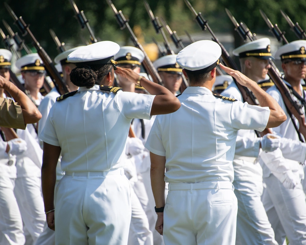 DVIDS - Images - USNA 2nd Plebe Summer Formal Parade [Image 19 of 25]