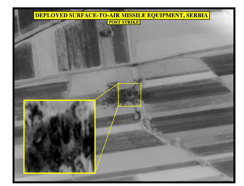 DVIDS - Images - Post-strike bomb damage assessment photograph of ...