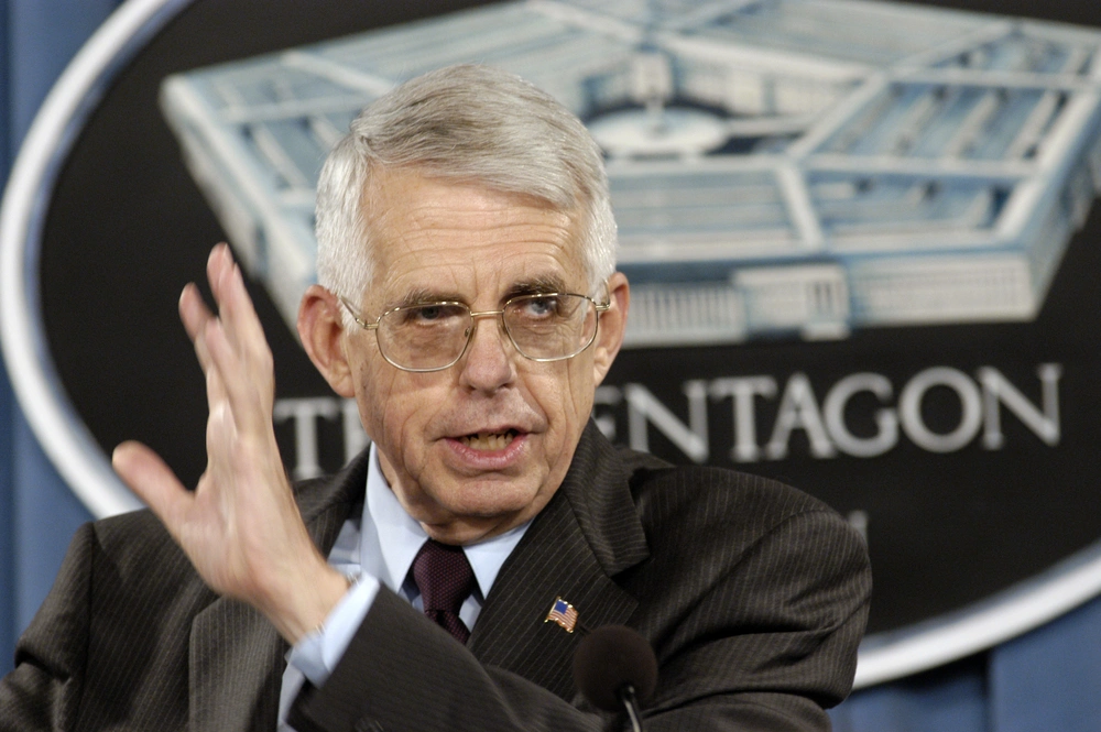 DVIDS - Images - David Nash briefs reporters on the progress of ...