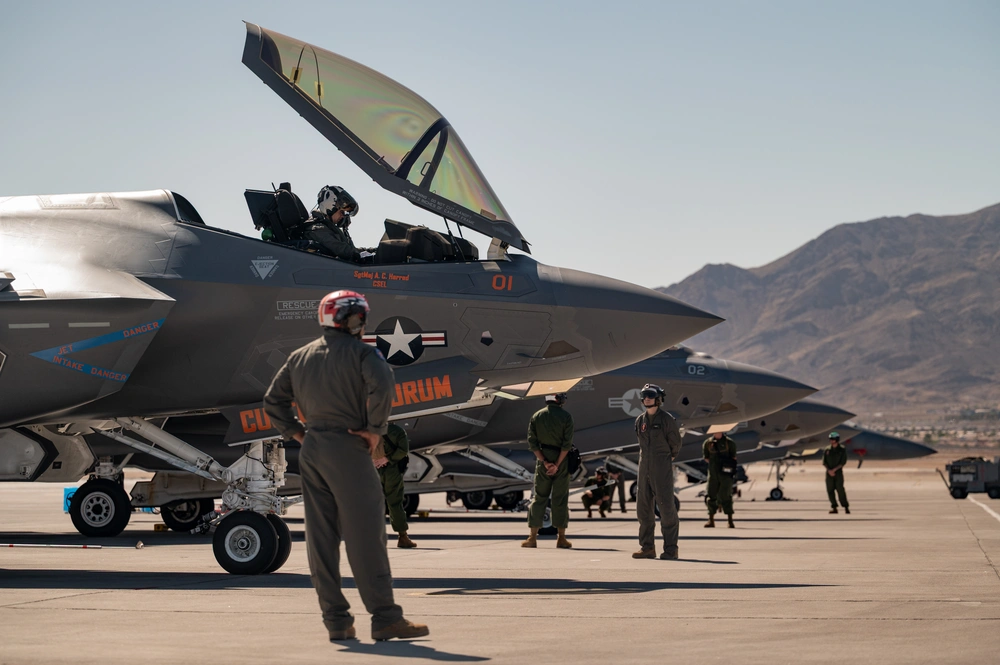 DVIDS - Images - Marines from VMFA-251 participate in RF-Nellis 25-3 [Image 9 of 14]