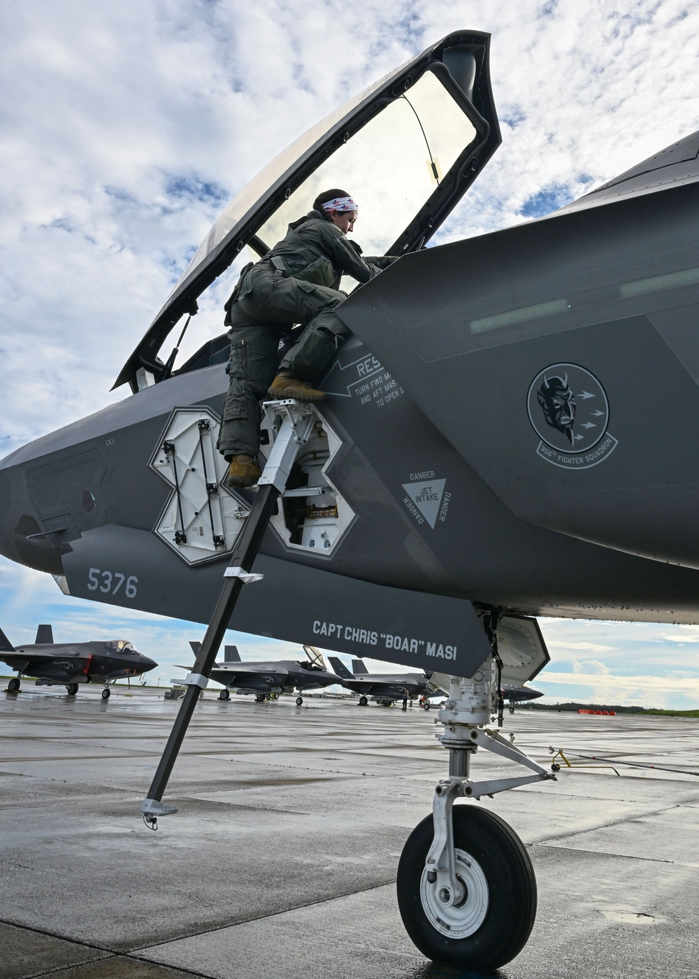 DVIDS - Images - 354th AEW delivers airpower rain or shine during ...