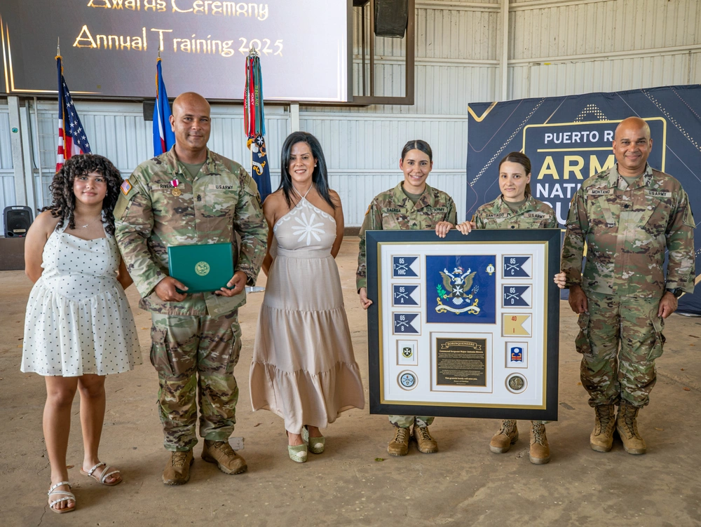 DVIDS - Images - 1-65th Infantry Soldiers Recognized for Excellence at Camp Santiago [Image 1 of 5]