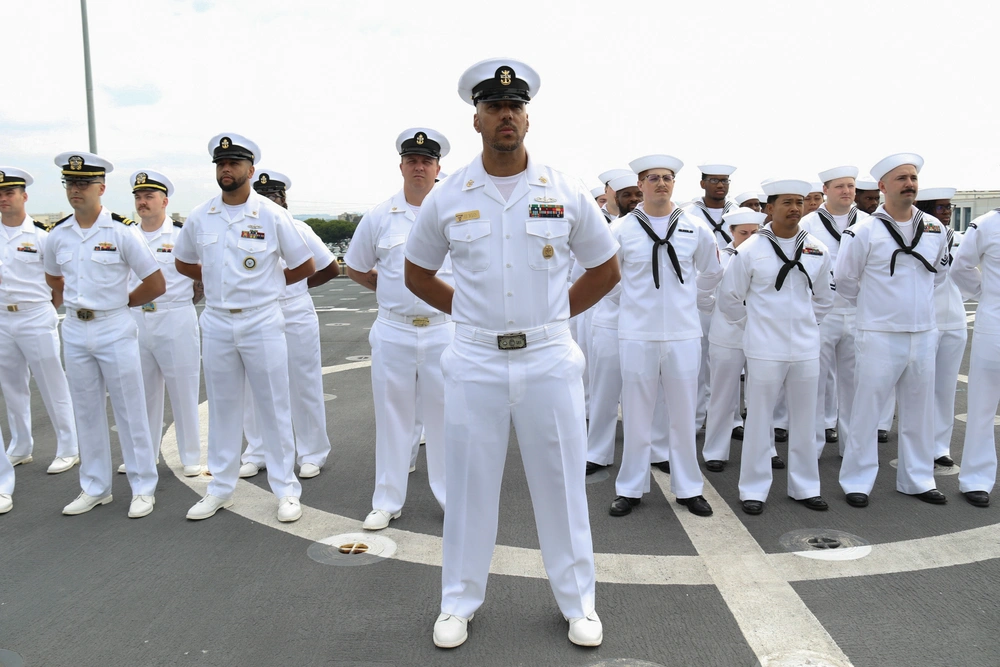 DVIDS - Images - USS Omaha (LCS 12) Conducts Change of Command [Image 1 ...