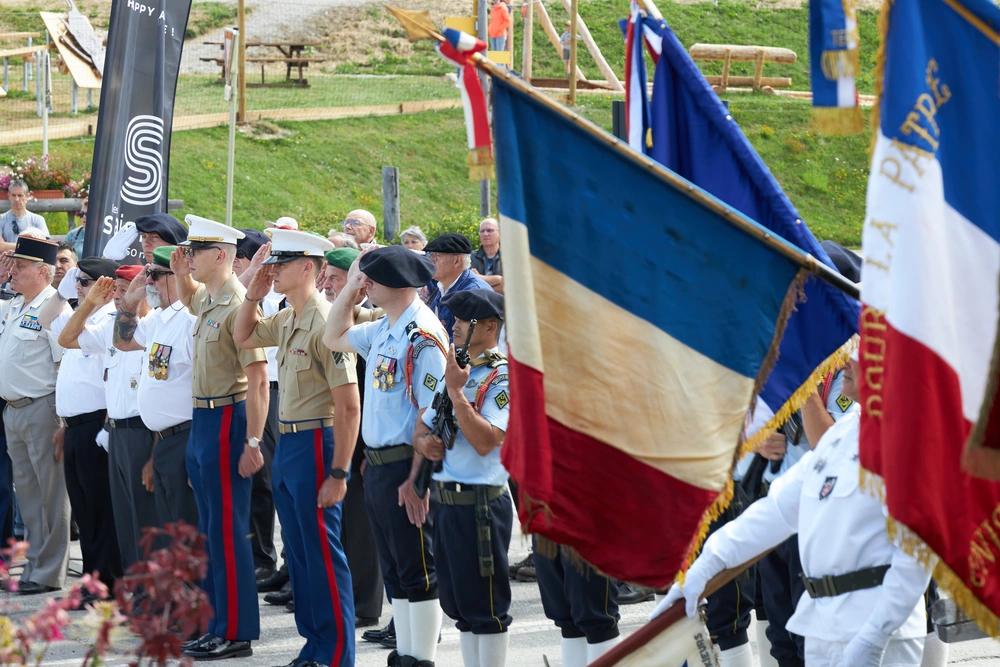 DVIDS - Images - Marines, French service members commemorate the 81st ...