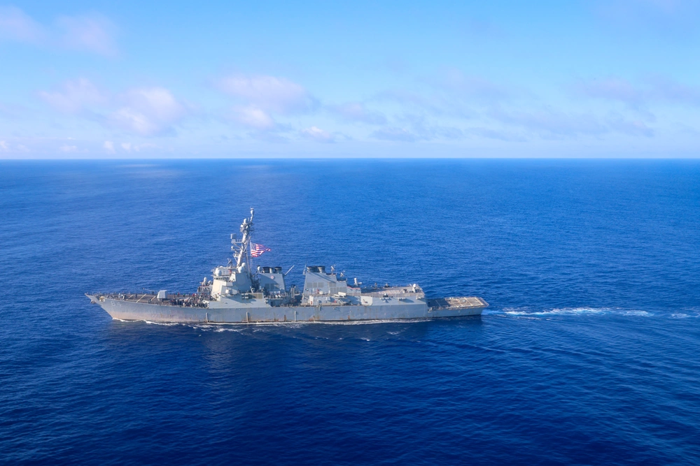 DVIDS - Images - USS Bulkeley transits across the Atlantic Ocean after ...