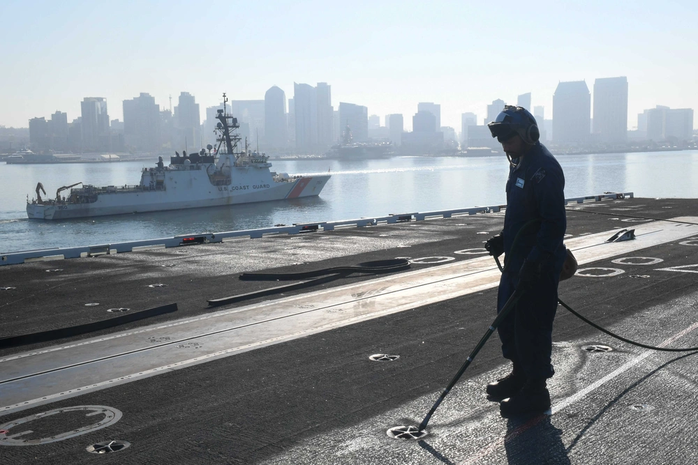 DVIDS - Images - USS Theodore Roosevelt Maintenance [Image 18 of 25]