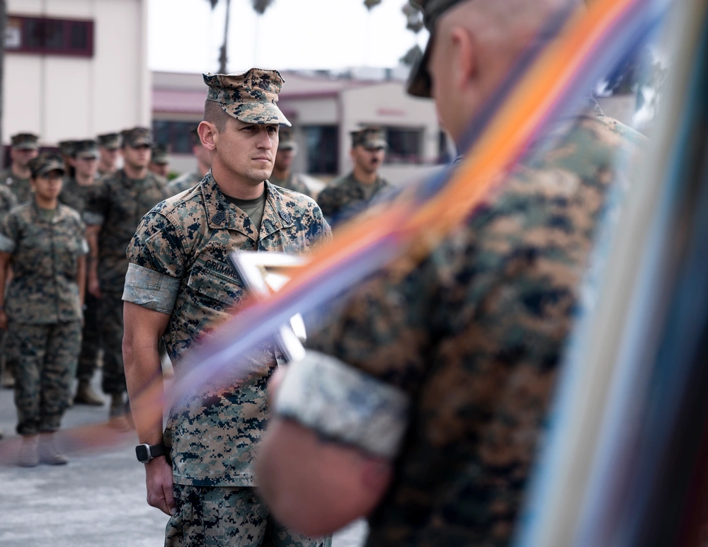 DVIDS - Images - 11th MEU Marine is Frocked to Master Gunnery Sergeant ...