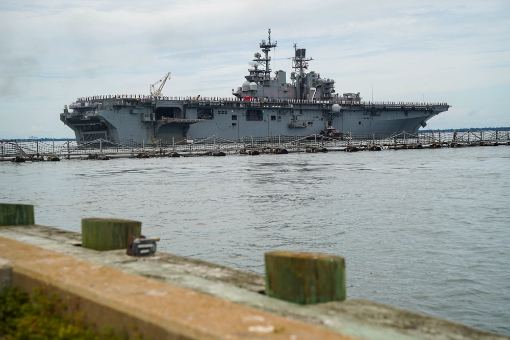 DVIDS - Images - USS Iwo Jima Departs Naval Station Norfolk for ...