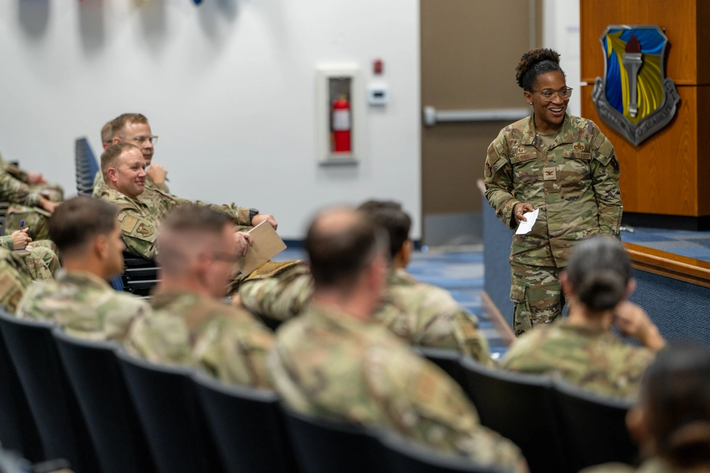 DVIDS - Images - Barnes Center commander speaks to NCOs at Robert D ...