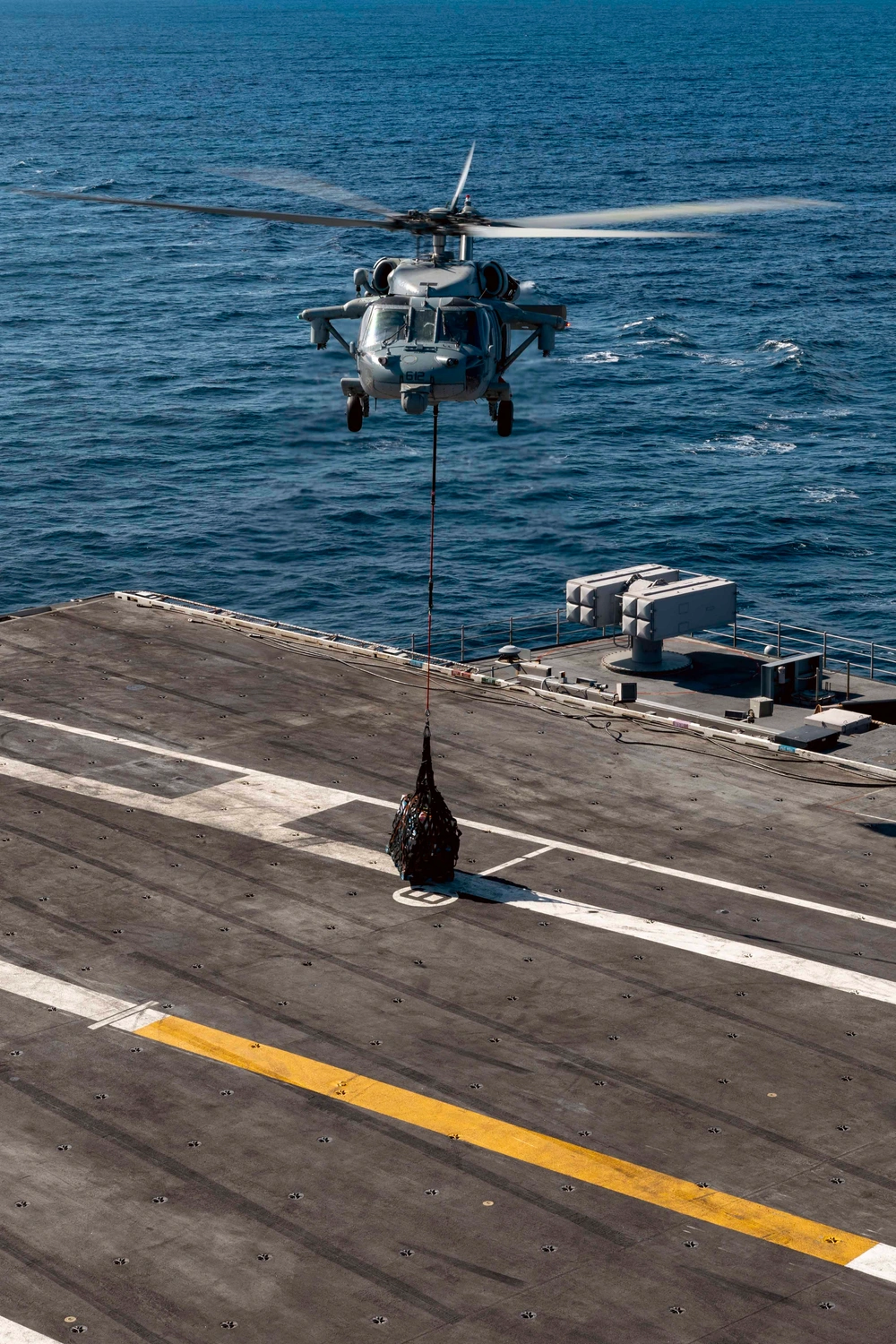 DVIDS - Images - USS Gerald R. Ford (CVN 78) Conducts Logistics Replenishment in North Sea ...