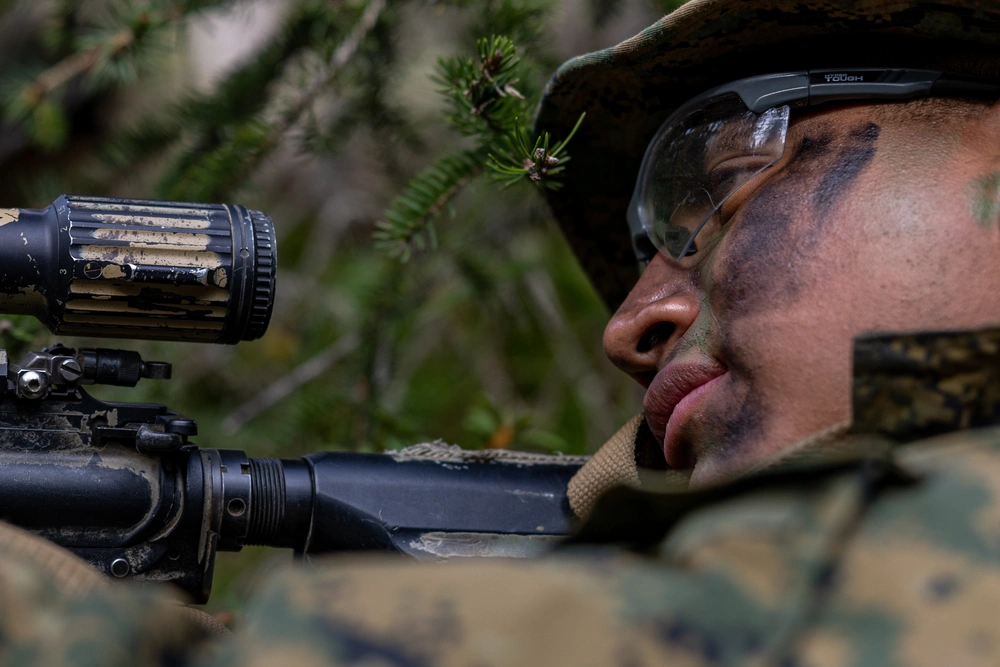 DVIDS - Images - U.S. Marine with 3rd Bn., 4th Marines, conduct patrol ...