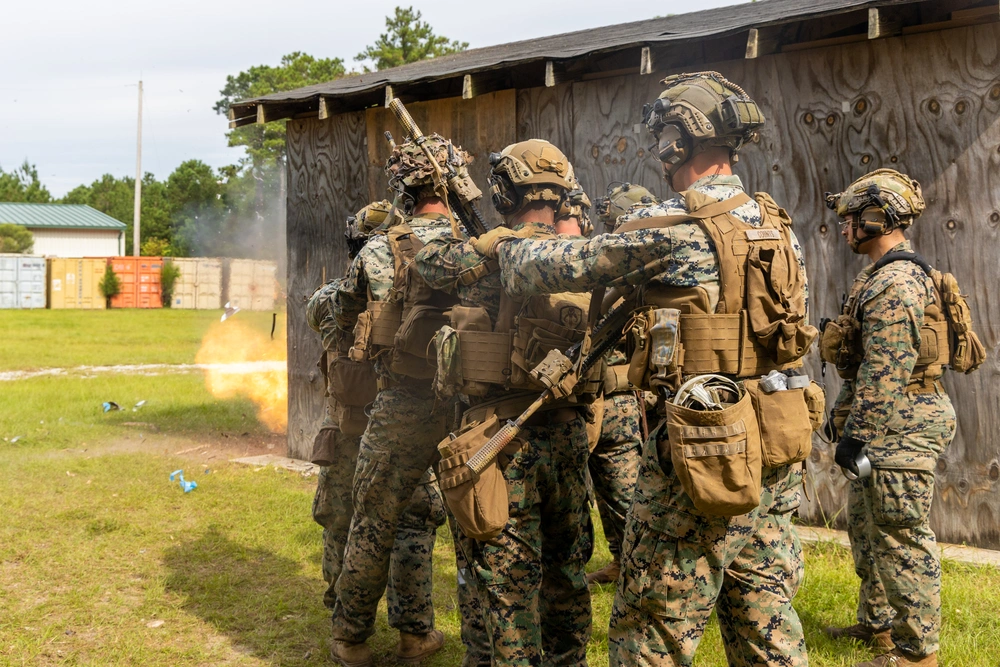 DVIDS - Images - 2nd Battalion, 2nd Marines refine breaching skills on ...