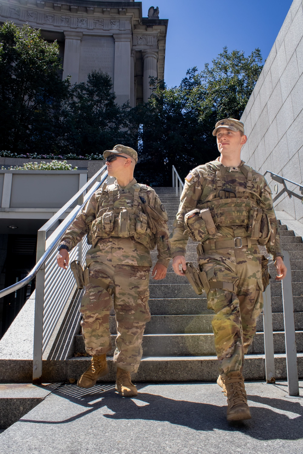 DVIDS - Images - South Carolina Soldiers Patrol the Federal Triangle ...