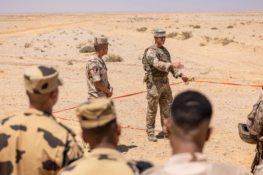 DVIDS - Images - BRIGHT STAR 25: Multinational forces conduct border ...