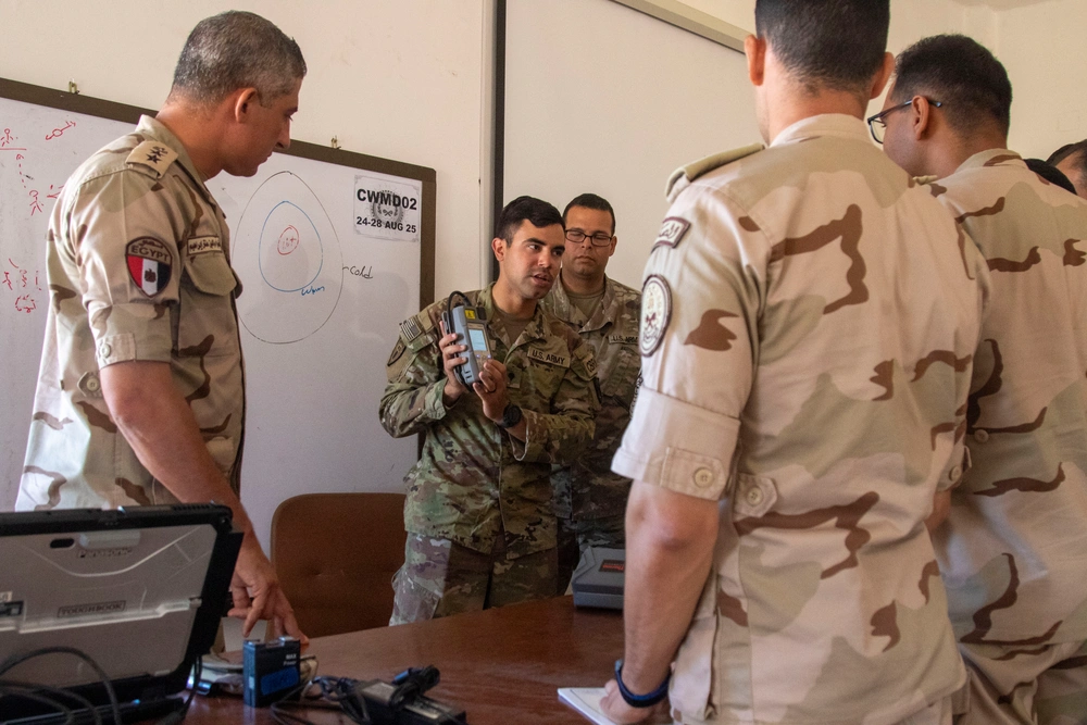 DVIDS - Images - US Soldiers train on CBRN with Egyptian counterparts ...