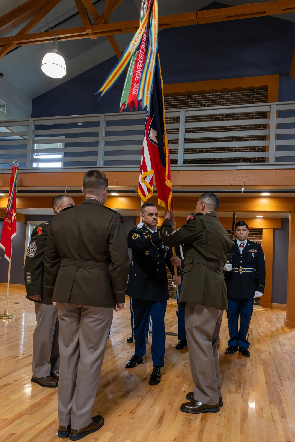 DVIDS - Images - Change of Responsibility Brigade Colors Hand-Off ...