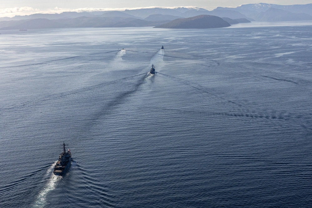 DVIDS - Images - Destroyer Squadron Two Operates with Royal Norwegian ...
