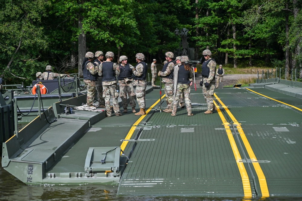 DVIDS - Images - 809th MRBC Floating Bridge Building Exercise [Image 11 ...