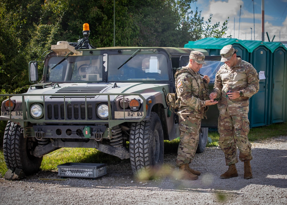DVIDS - Images - 83rd CSSB Guards Entry Control Point During Saber ...
