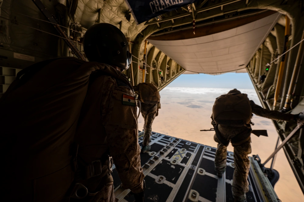 DVIDS - Images - United States and Indian SOF Free Fall BRIGHT STAR 25 ...