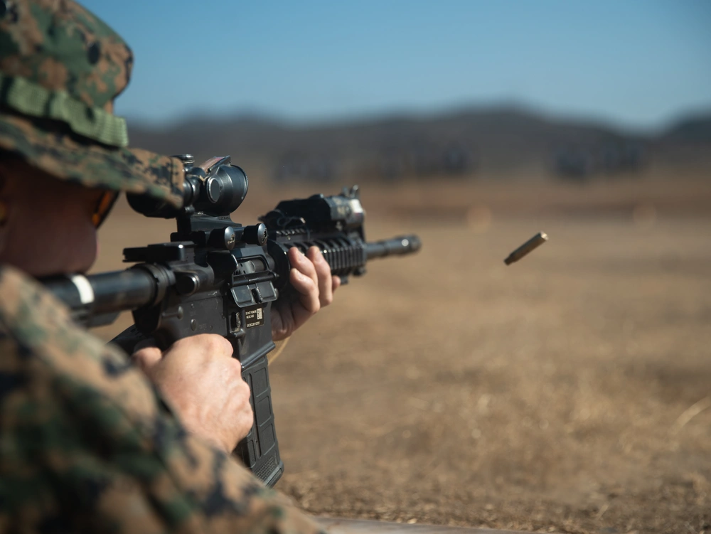 DVIDS - Images - 15th MEU Marines Refine Marksmanship Skills with Rifle ...