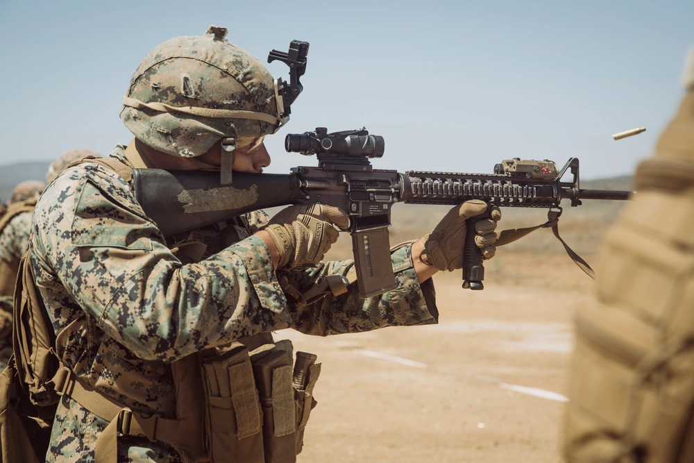 DVIDS - Images - 15th MEU Marines Refine Marksmanship Skills with Rifle ...