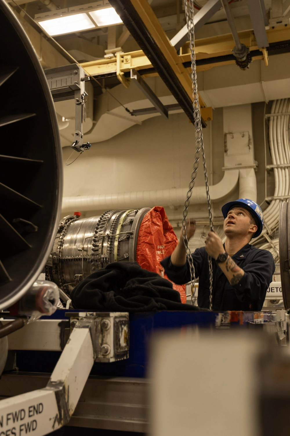 DVIDS - Images - USS Gerald R. Ford (CVN 78) Sailor Conducts ...