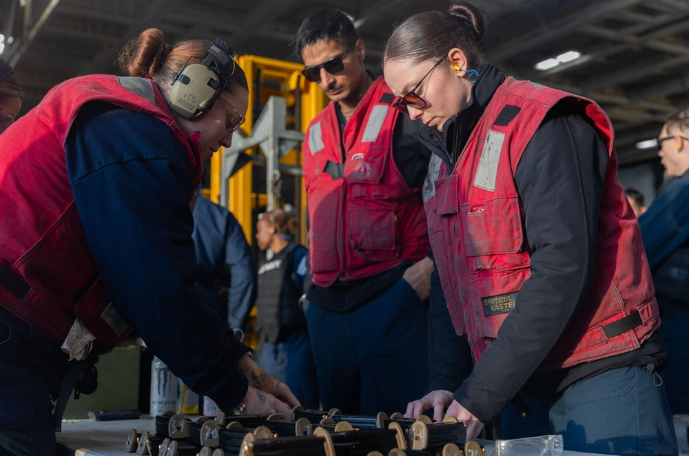 DVIDS - Images - USS Gerald R. Ford (CVN 78) Conducts Small Arms ...