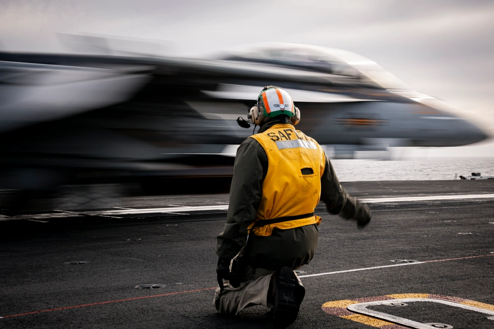 DVIDS - Images - USS Gerald R. Ford (CVN 78) Conducts Routine Flight Operations [Image 2 of 8]