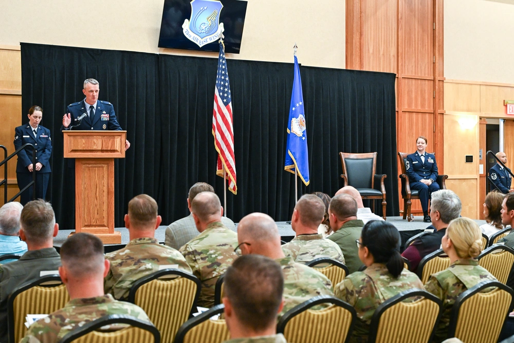 DVIDS - Images - Chief Master Sgt. Tina Gilson assumes role as 75th ABW ...