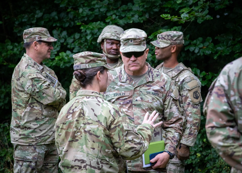DVIDS - Images - 7th MSC CG visits 83rd CSSB at Saber Junction 2025 [Image 1 of 3]