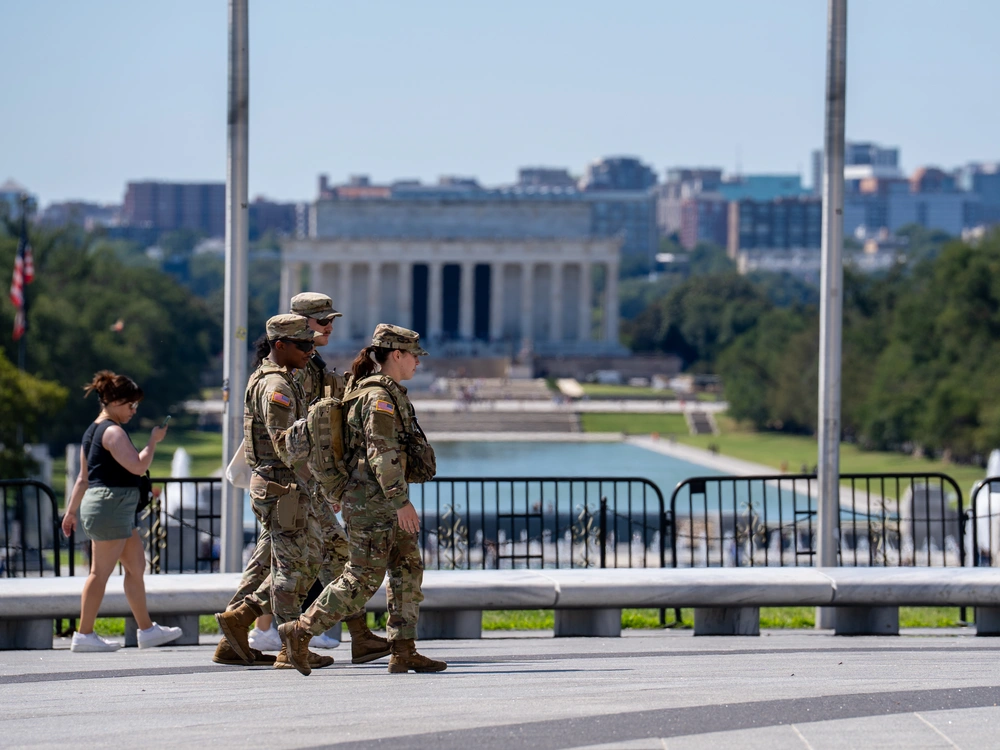 DVIDS - Images - Task Force Magnolia patrolling National Mall