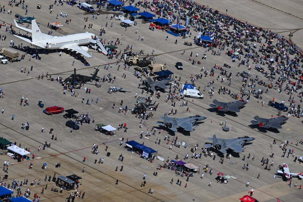 DVIDS - Images - Aerial view of the 2025 Joint Base Andrews Air Show ...