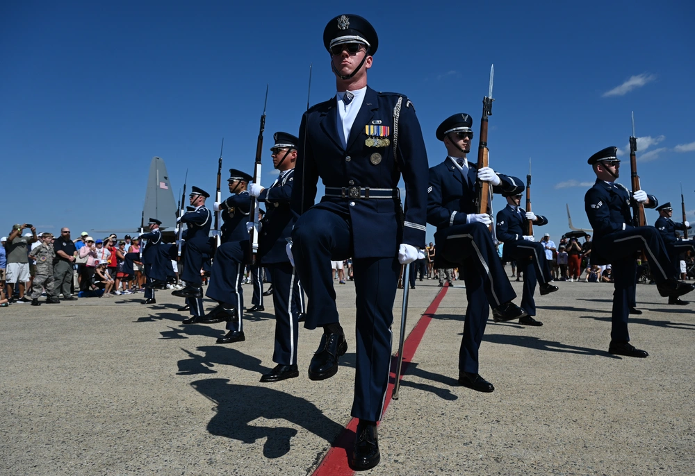 DVIDS - Images - U.S. Air Force Drill Team performs at the 2025 Joint ...