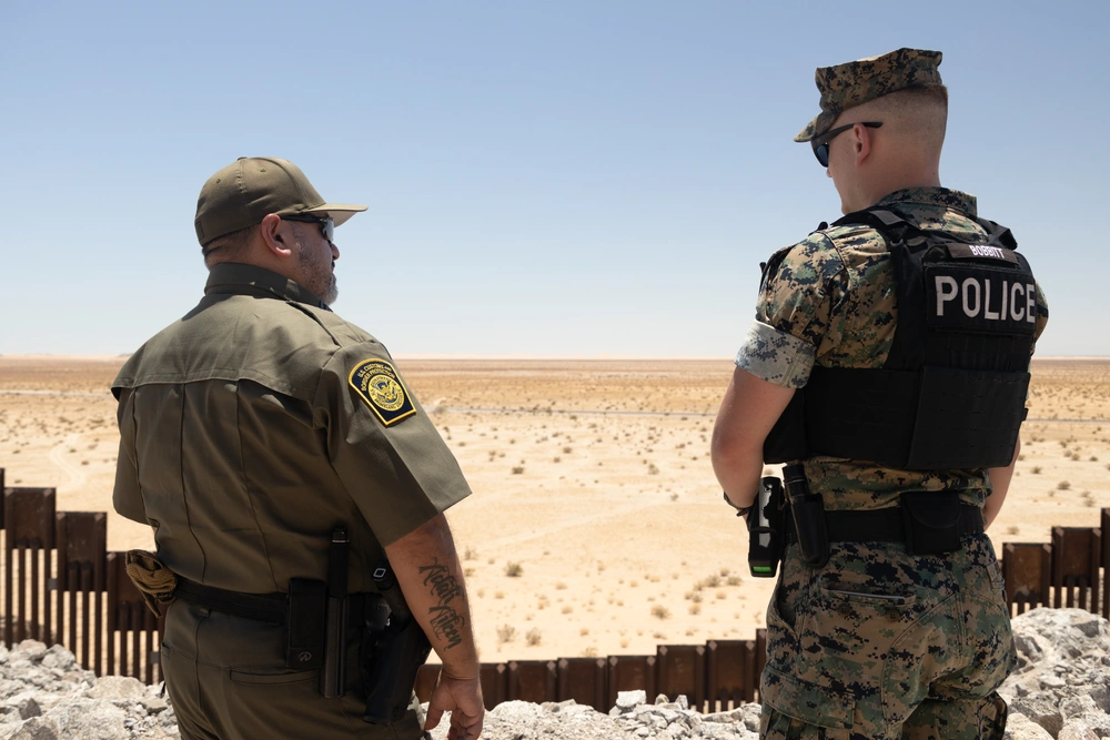 DVIDS - Images - U.S. Marine with MCAS Yuma tours Mexican Border ...