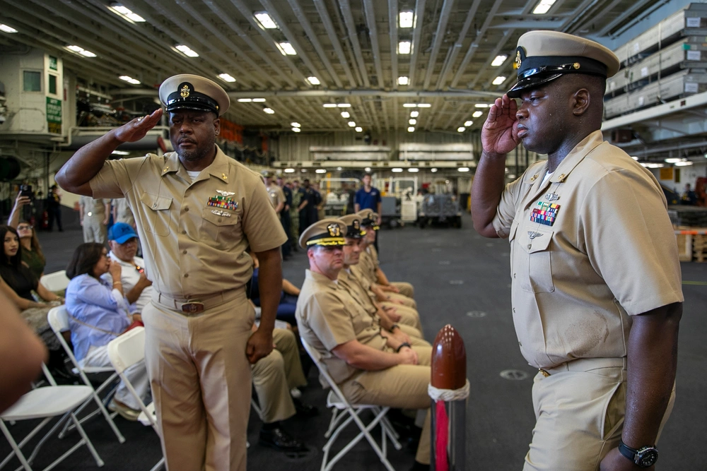 DVIDS - Images - USS Tripoli’s 2025 Chief Pinning Ceremony [Image 12 of 17]