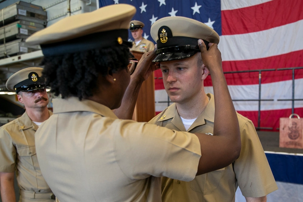 DVIDS - Images - USS Tripoli’s 2025 Chief Pinning Ceremony [Image 17 of 17]