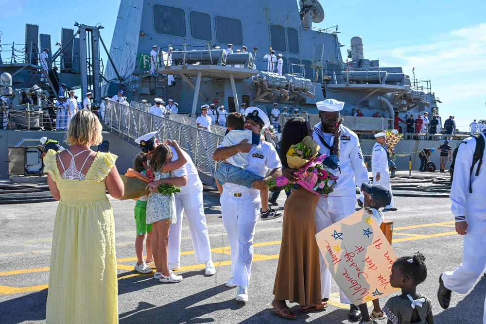 DVIDS - Images - USS Arleigh Burke (DDG 51) Returns to NAVSTA Rota ...