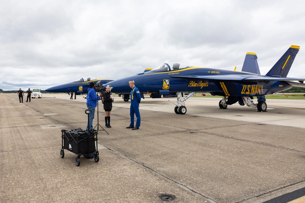 DVIDS - Images - The U.S. Navy Blue Angels Arrive at NAS Oceana [Image 6 of 6]
