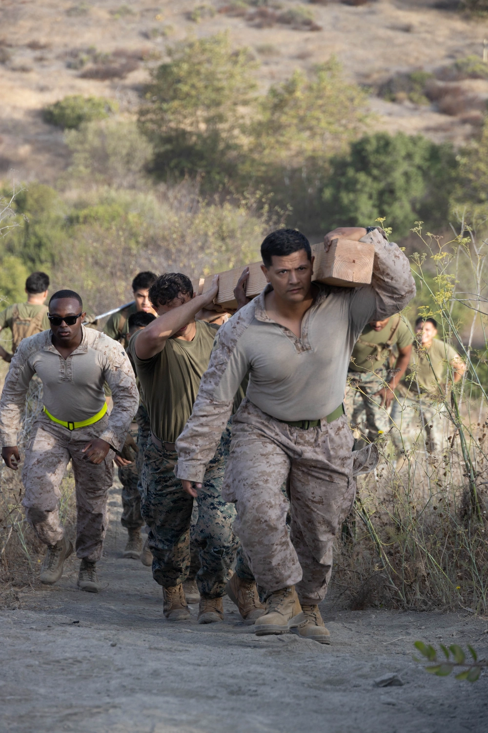 DVIDS - Images - 1st CEB places two crosses on First Sergeant’s Hill during memorial hike to ...