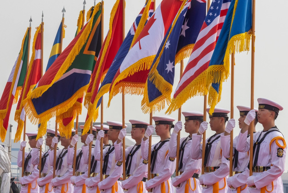 DVIDS - Images - MARFORK Marines attend 75th Anniversary of the Incheon ...