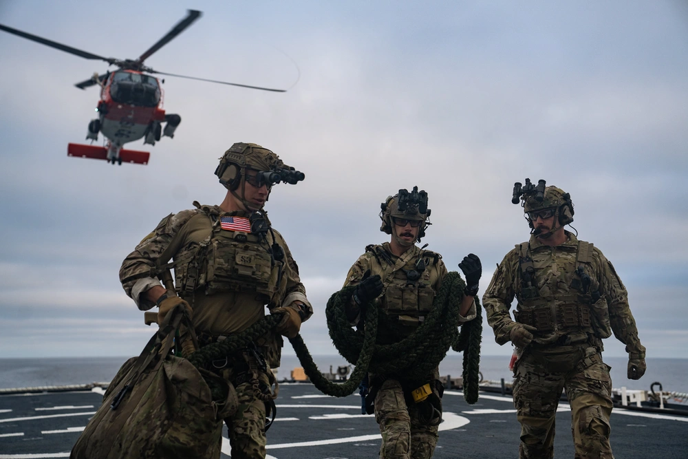DVIDS - Images - Coast Guard Cutter Bertholf, MSRT West, conducts ...