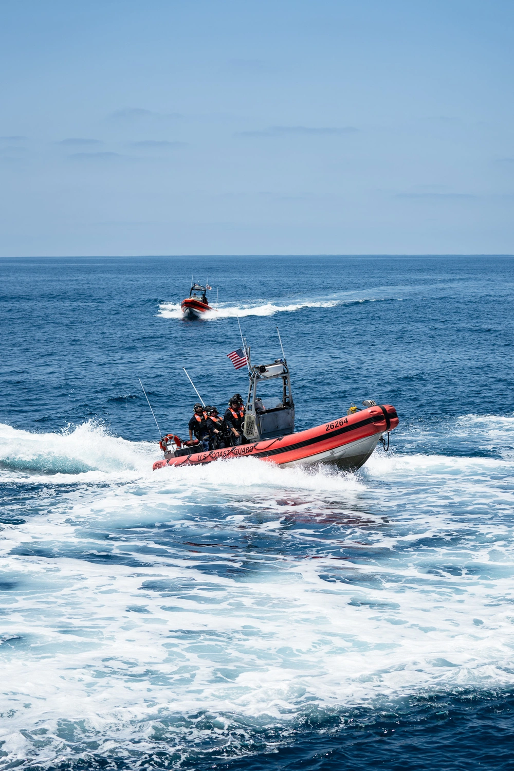 DVIDS - Images - Coast Guard Cutter Bertholf conducts small boat ...
